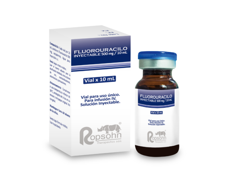 FLUOROURACILO INYECTABLE 500 mg - Ropsohn