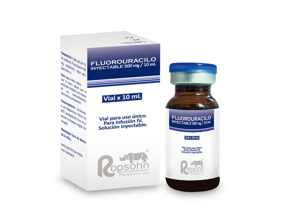 FLUOROURACILO INYECTABLE 500 mg - Ropsohn