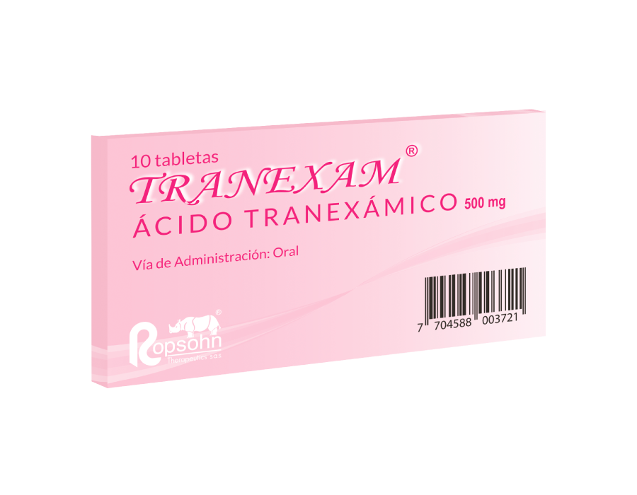 TRANEXAM 500 mg TABLETAS - Ropsohn